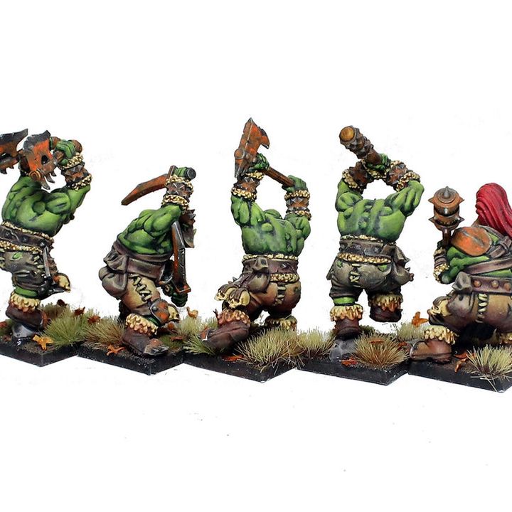 3D Printable Orc warriors by MOMminiatures